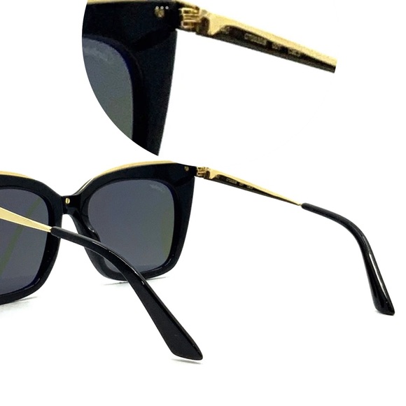 Cartier | Accessories | Cartier Panther Sunglasses Black Gold Panthre ...
